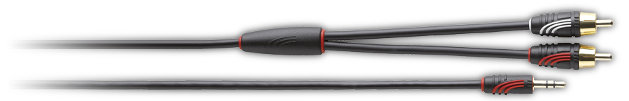 QED Profile Single J2P Jack-to-Phono Cable - 3 Metres
